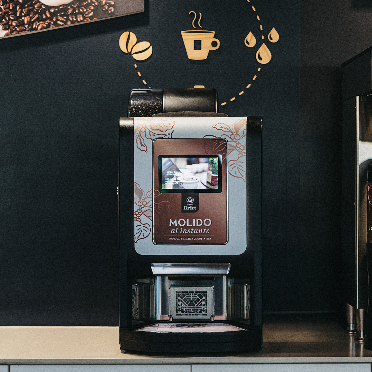 NECTA KREA TOUCH | Máquina Superautomática en México – Cafe Britt ...